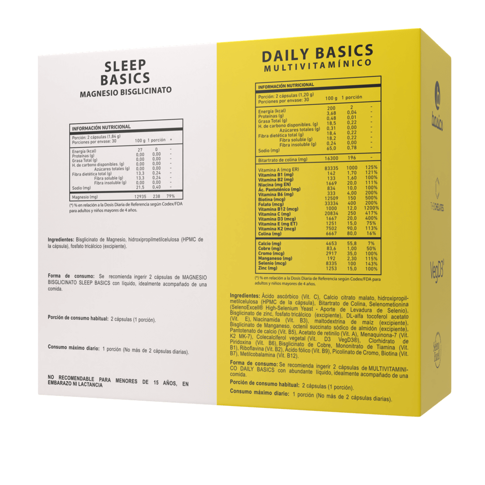 DAILY BASICS - MULTIVITAMÍNICO PRO – Basics